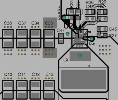 China AOS AOZ5508QI 2 Synchronous Buck Power Stage Module with Asymmetrical MOSFETs and Driver Integration for sale