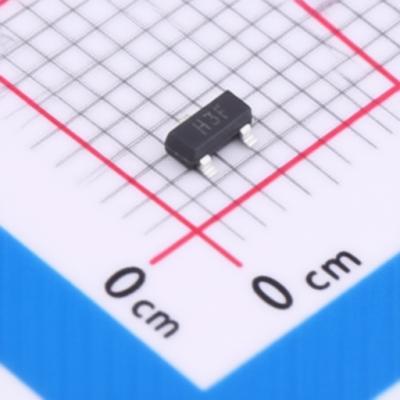 China SOT23 PNP transistor BLUE ROCKET BC857 low current silicon device for general amplification circuits for sale