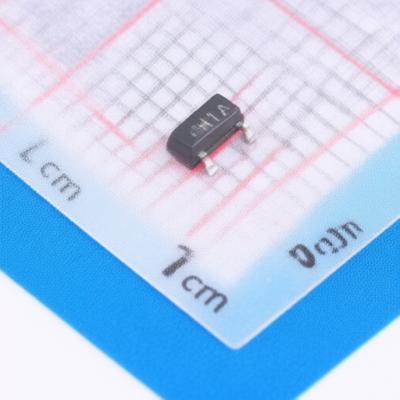 China NPN Silicon transistor BLUE ROCKET MMBT3904 in compact SOT-23 package for switching and amplification for sale