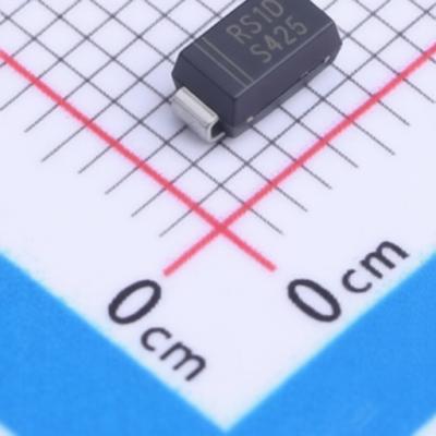 China Surface mount fast recovery diode BLUE ROCKET RS1D with RoHS compliance and halogen free construction for sale