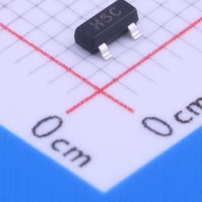 China Compact Silicon PNP Transistor BLUE ROCKET BC807-40 SOT-23 Package for Power Amplification Switching for sale