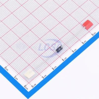 China Surface Mount Rectifier Diode BLUE ROCKET 1N4007G with Silicon Material and Plated Axial Lead Design for sale