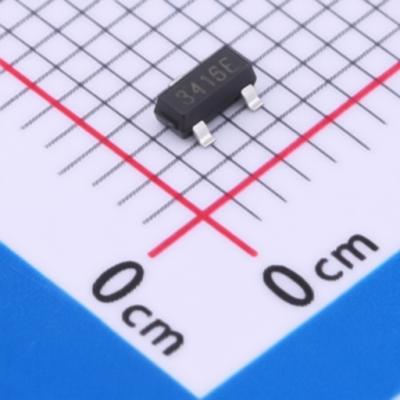 China Surface Mount N Channel MOSFET BORN AO3416 with Ultra Low On Resistance and High Density Cell Design for sale