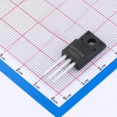 China Power MOSFET BORN BMF20N65G with 650 volt drain source voltage and 20 amp continuous current rating for sale