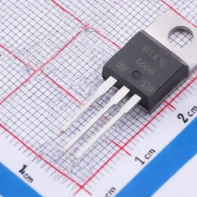 China DDF BTA16-600 TRIAC Featuring 600 Volt Repetitive Peak Voltage and 16 Amp RMS Current for AC Switching for sale
