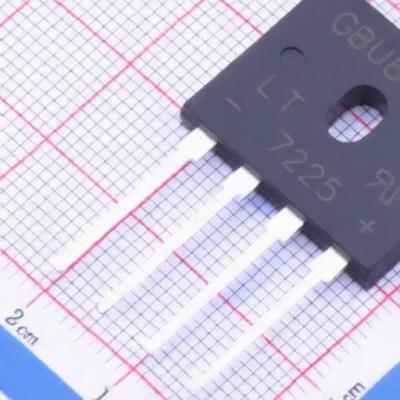 China DIODES S GBU806 TU LT glass passivated bridge rectifier designed for 1000V PRV and PCB applications for sale