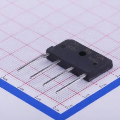 China 4 Amp Glass Passivated Bridge Rectifier Diodes KBJ406G Suitable for Single Phase PCB Applications for sale
