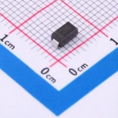 China 1A Surface Mount Schottky Rectifier ElecSuper SS110A with Low Reverse Leakage and High Surge Current for sale