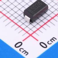 China Compact surface mount Schottky diode ElecSuper SS24 designed for rectification and automated assembly for sale