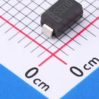 China Surface Mount Schottky Barrier Rectifier ElecSuper SS210A 2A 100V High Surge Current Device for sale