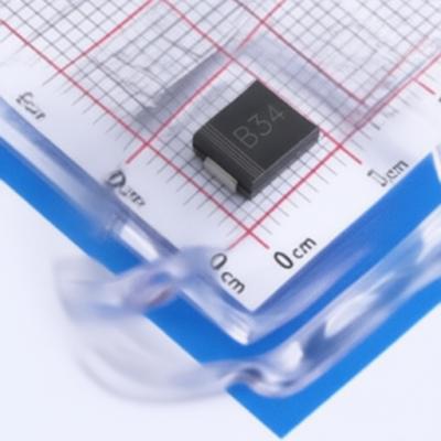 China Half Wave Rectifier Diode FUXINSEMI B340-13 with 40 Volt Working Peak Reverse Voltage Rating for sale