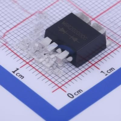 China surface mount Schottky rectifier FUXINSEMI MBR20200CG with solderable terminals and lead free environmental compliance for sale