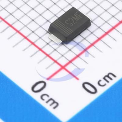 China Surface mount 2 amp 1000 volt rectifier diode FUXINSEMI S2MF with high temperature soldering tolerance for sale