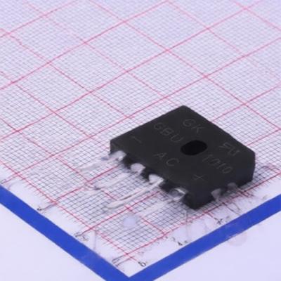 China Single phase 10 Amp bridge rectifier GOODWORK GBU1010 designed for rectification and low leakage current for sale