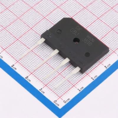 China Single phase 35 Amp bridge rectifier GOODWORK GBJ3510 perfect for mounting on printed circuit boards for sale