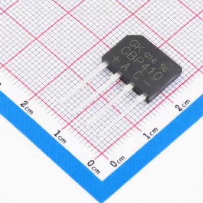 China bridge rectifier single phase 4 Amp current GOODWORK GBP410 designed for low forward voltage and PCB for sale