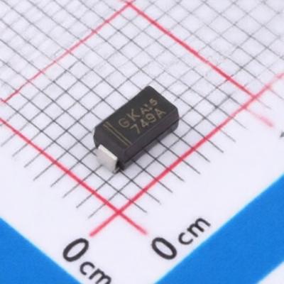 China Surface mount power voltage regulating diode GOODWORK 1SMA4749A with fast response and low leakage current for sale