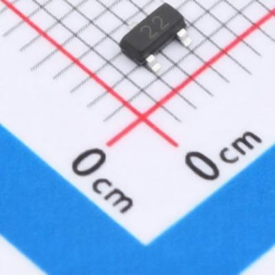 China Integrated resistor digital transistor GOODWORK DTC123ECA designed for easy on off condition setting for sale