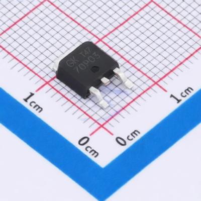 China Synchronous buck converter MOSFET GOODWORK 70P03 with high cell density trenched P channel structure for sale