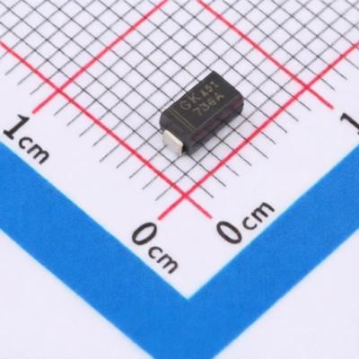 China Surface mount diode GOODWORK 1SMA4736A featuring low profile package and UL 94V 0 flame retardant epoxy for sale