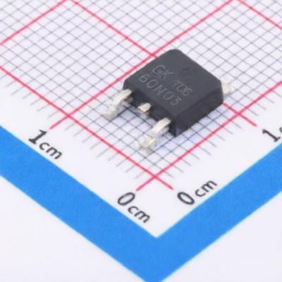 China High Cell Density MOSFET GOODWORK 60N03 TO 252 with Low Gate Charge and Static Drain Source Resistance for sale