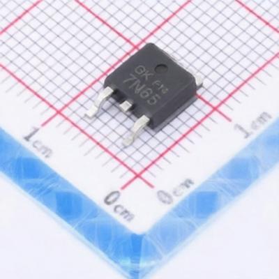 China power switching with GOODWORK 7N65 N Channel MOSFET offering low gate charge and 7 amp current rating for sale
