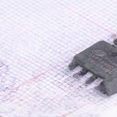 China 10 amp 600 volt N channel MOSFET Hangzhou Silan Microelectronics SVF10N60F optimized for switching in power conversion for sale