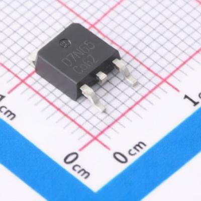 China N Channel Power MOSFET Guangdong Hottech HKTD7N65 650V 7A Continuous Drain Current 7A Component for sale