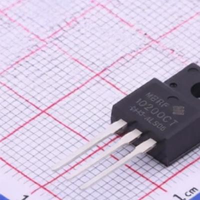 China High Surge Capability Dual High Voltage Schottky Rectifier HUAKE MBRF10200CT for Polarity Protection for sale