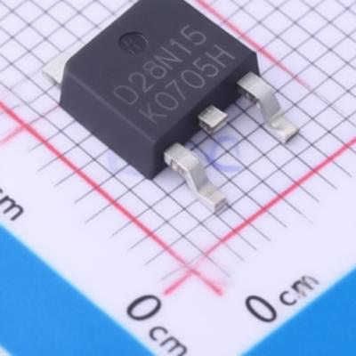 China Trench Technology N Channel MOSFET HUASHUO HSU28N15 With Super Low Gate Charge And High Cell Density for sale