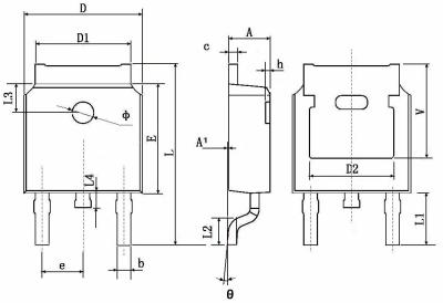 China Plastic encapsulated triac HXY MOSFET BT138-800E for motor control lighting and heating applications for sale