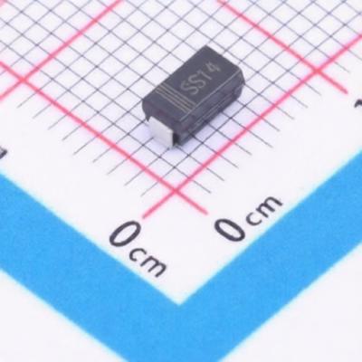 China Schottky Rectifier Diode JSCJ SS14 40 Volt 1 Amp Surge Current 30 Amp Fast Switching Plastic Encapsulate for sale