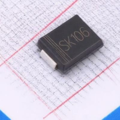 China High Surge Current Schottky Rectifier Diode JSCJ SK106 60 Volt 10 Amp Average Forward Current SMCG Series for sale