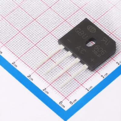 China compact JUXING GBU606 bridge rectifier with low reverse leakage current and high surge current capability for sale