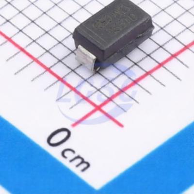 China Low Forward Voltage Drop Rectifier JUXING SS510 with Solder Plated Terminals and High Surge Capacity for sale