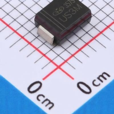 China Ultra Fast Rectifier JUXING US3MB with Molded Plastic Body and High Average Rectified Output Current for sale