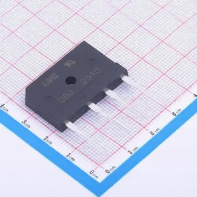 China Durable Molded Plastic Bridge Rectifier LGE GBJ2510 with 25 Ampere Current and Wide Temperature Range for sale