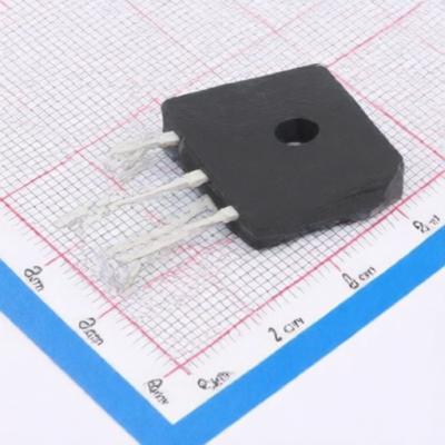 China Glass passivated junction bridge rectifier LGE GBU608 designed for printed circuit board applications for sale
