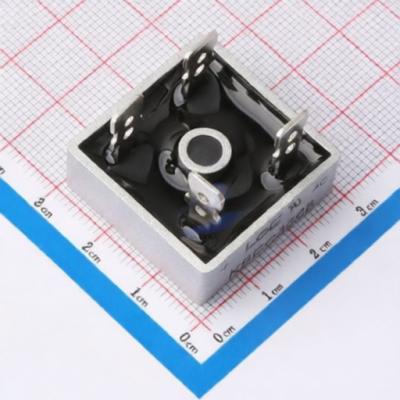 China Molded Plastic LGE KBPC3508 Silicon Bridge Rectifier with High Surge Overload and 1000 Volt Rating for sale