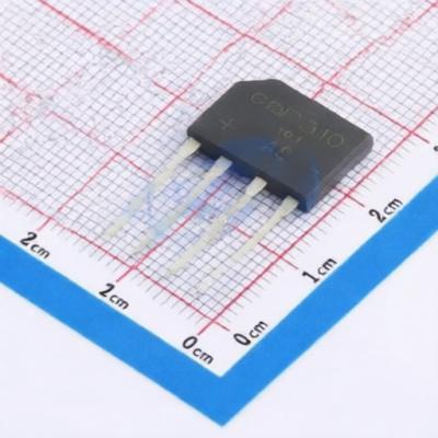 China Single phase silicon bridge rectifier LangJie GBP310 featuring molded plastic body and UL94V 0 epoxy for sale