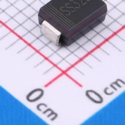 China surface mount Schottky diode LangJie SS320B with built in strain relief and low forward voltage drop for sale