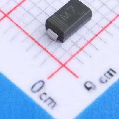China Surface mount LangJie M7 rectifier with low leakage current and 1 ampere current at 1000 volts voltage for sale