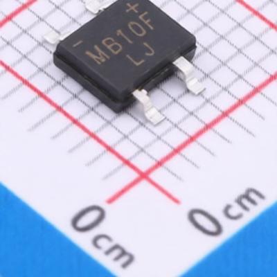 China Glass passivated chip rectifier bridge LangJie MB10F designed for 1 ampere current and surface mount for sale
