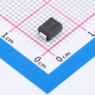China Surface Mount Schottky Barrier Rectifier LangJie SS520B with UL 94V0 Flame Retardant Plastic Package for sale