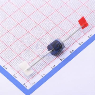 China 10 Amp Silicon Rectifier LGE 10A10 Featuring Molded Plastic Case and Color Band Cathode Identification for sale