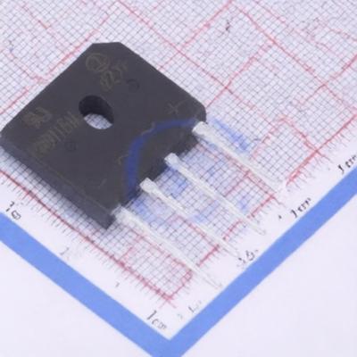 China High Current Bridge Rectifier LRC GBU15M with 1000V Reverse Voltage and Glass Passivated Chip Junctions for sale