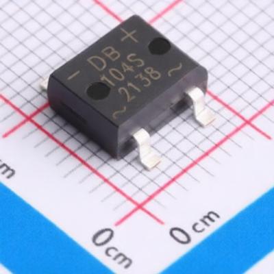 China Single phase bridge rectifier LRC DB104S with 400 volt reverse voltage and 1 ampere forward current for sale