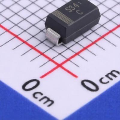 China Low voltage high frequency Schottky Rectifier LRC SM340A with polarity protection and plastic package for sale