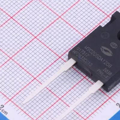 China Silicon Carbide Schottky Diode 1200 Volt 20 Amp Microchip MSC020SDA120B for High Voltage Applications for sale