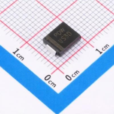 China High Surge Current Surface Mounted Rectifier PDW US3DC with UL 94V 0 Certification and Strain Relief for sale